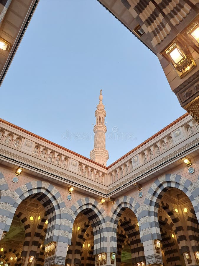 Mekkah in the morning stock photo. Image of islamic - 266078386