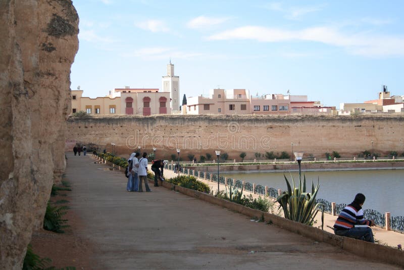 Meknes City stock photo. Image of panorama, journey, green - 1532368