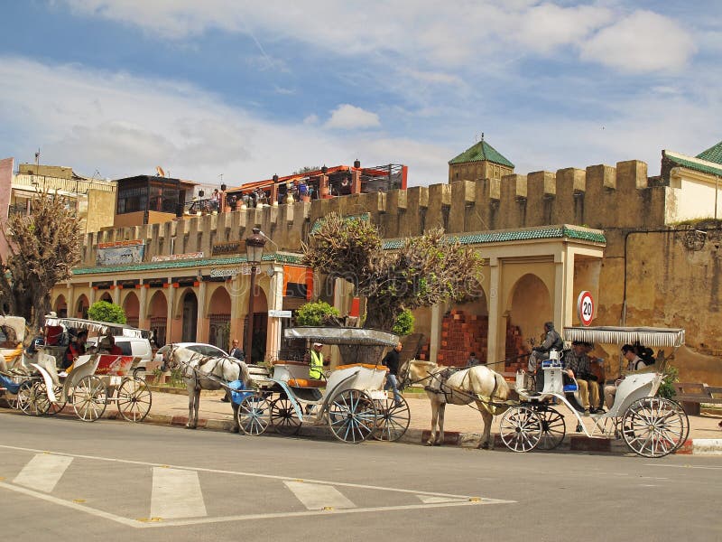 Meknes, Maroc photo éditorial. Image du africain, grille - 105837676