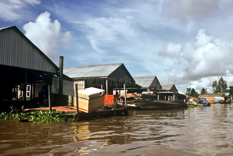 Mekong Delta, Vietnam stock photo. Image of colorful - 14356824