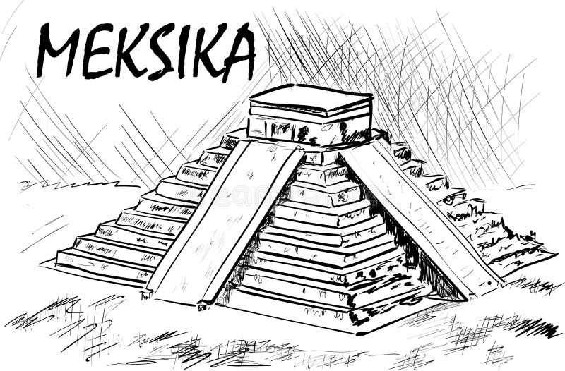 Meksika stock illustration. Illustration of history - 121889016
