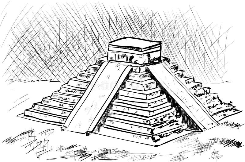 Meksika stock illustration. Illustration of travel, monument - 121889220