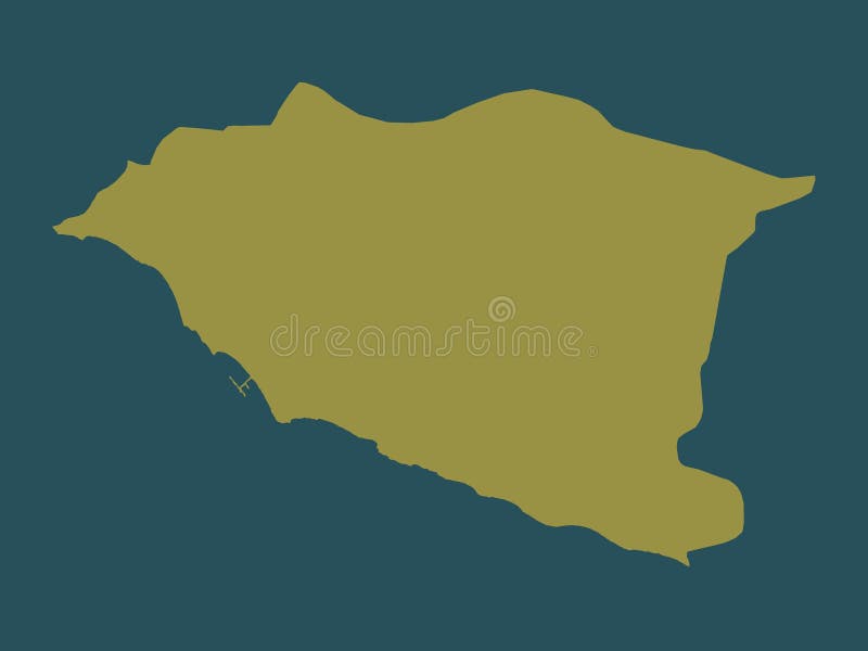 Melaka, Malaysia. Solid. No Legend Stock Illustration - Illustration of ...