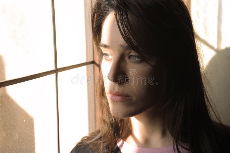 Melancholy stock photo. Image of person, woman, young - 8637442
