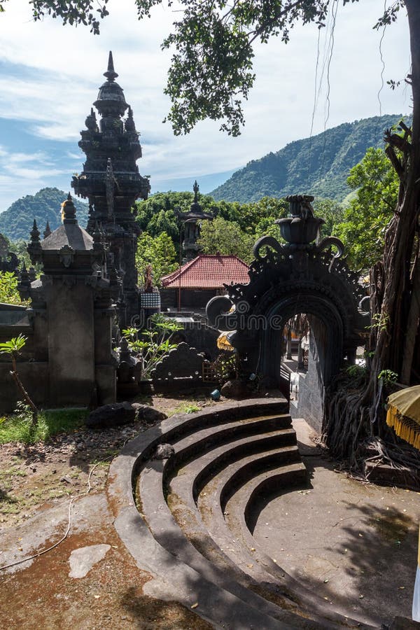 Melanting temple stock image. Image of priest, visit - 107205361