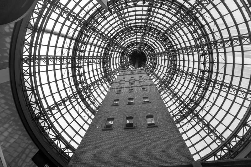 Melbourne Buildings, Large High Glass and Steel Dome Stock Image ...