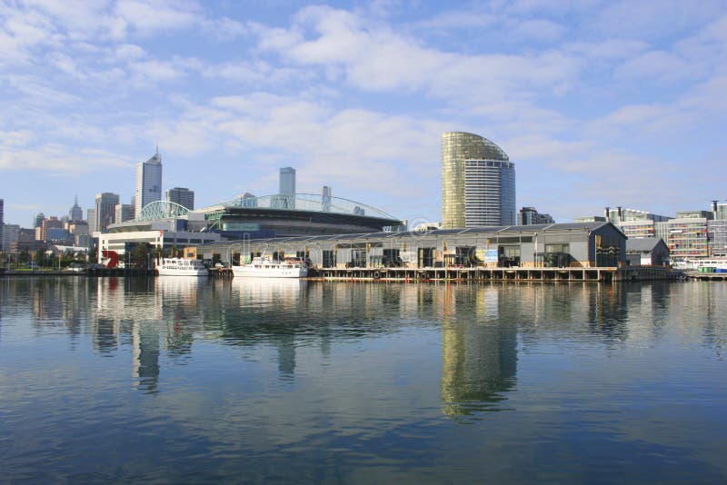 Melbourne Docklands, Australia Stock Image - Image of travel, ocean ...