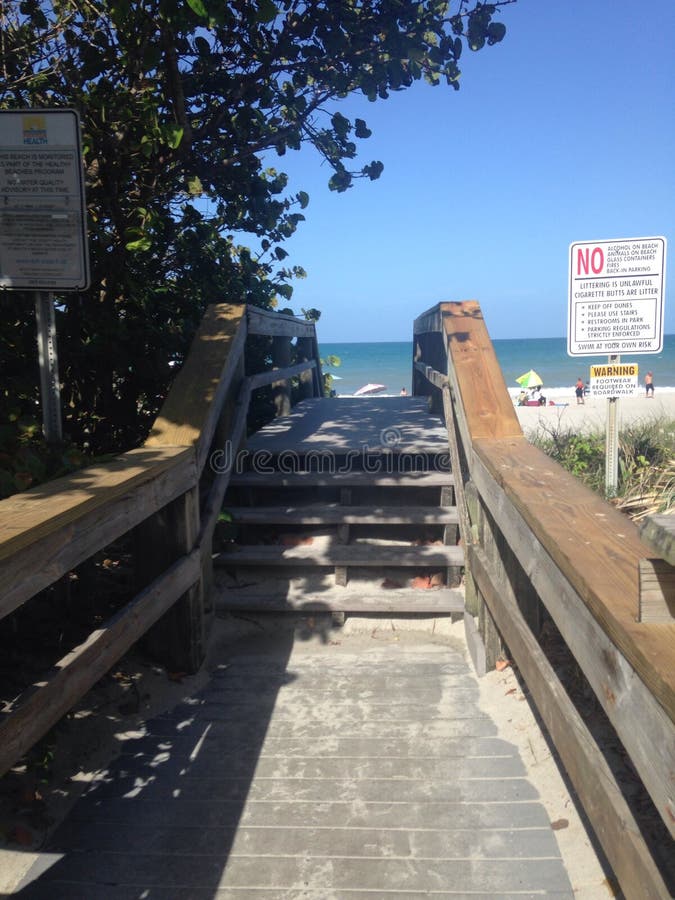 Indialantic Beach Florida editorial image. Image of woodgrain - 137066205