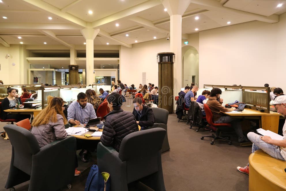 Melbourne Library in Australia Editorial Photography - Image of ...