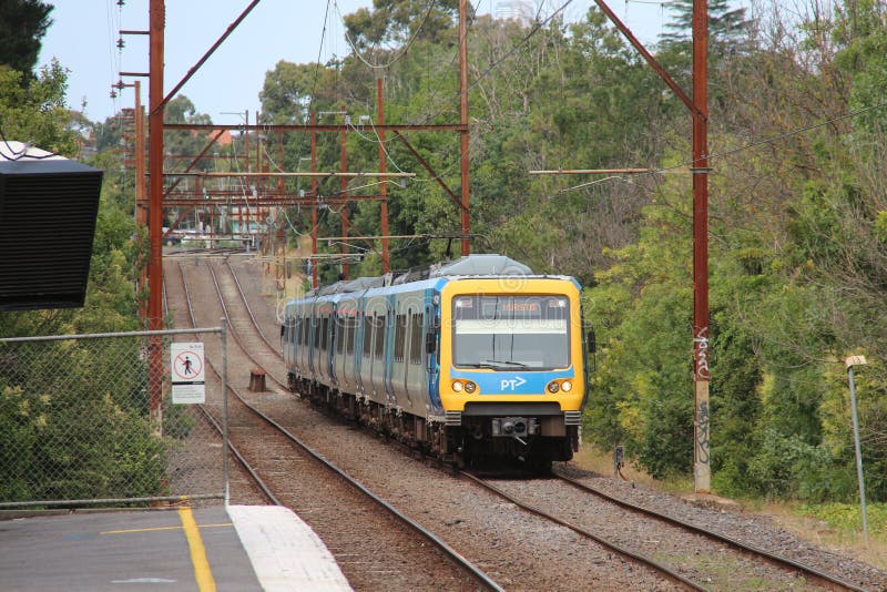 Melbourne Metro Train editorial photography. Image of transport - 54686902