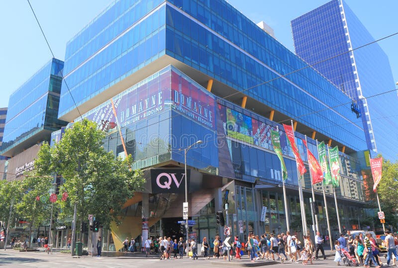 Melbourne QV Shopping Mall Australia Editorial Photo - Image of ...