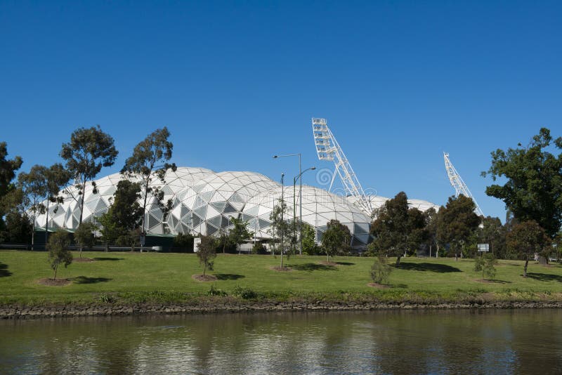 Melbourne Rectangular Stadium, AAMI Sport Editorial Image - Image of ...