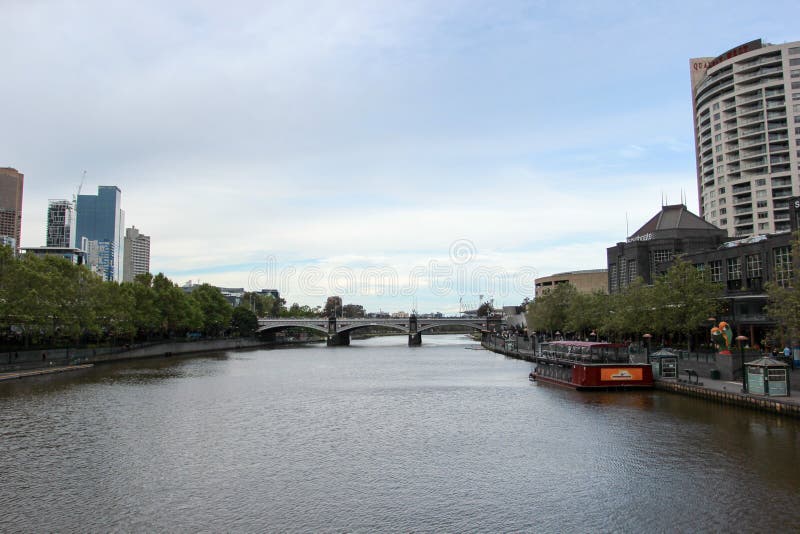 Melbourne River View editorial image. Image of trees - 83440260