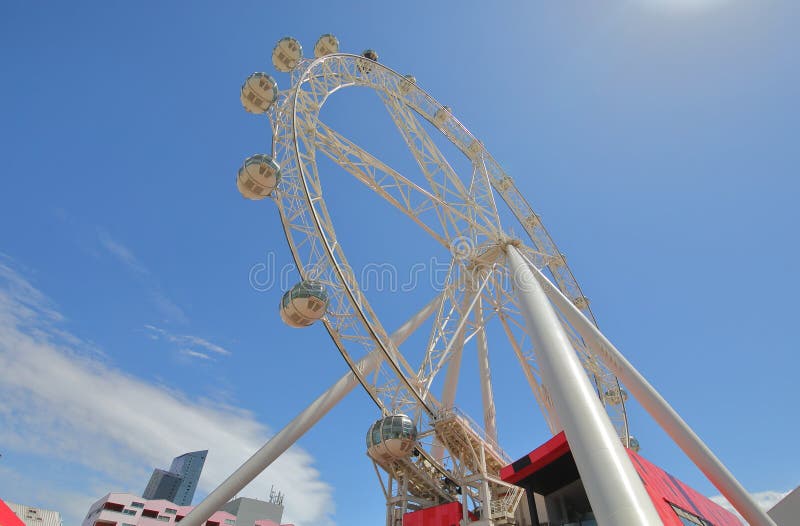 Ferris Wheel Melbourne Australia Editorial Stock Image - Image of ...