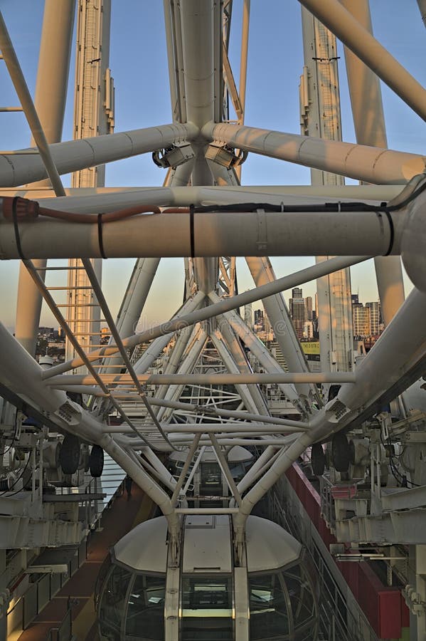 Melbourne Star Inside during in the Late Evening Editorial Image ...