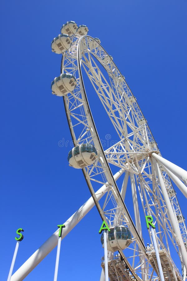 Melbourne Star Ferris Wheel Editorial Stock Image - Image of city ...