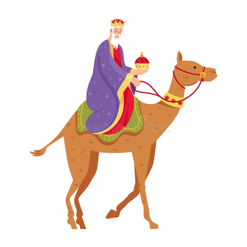 Melchior wise man stock vector. Illustration of epiphany - 284074003