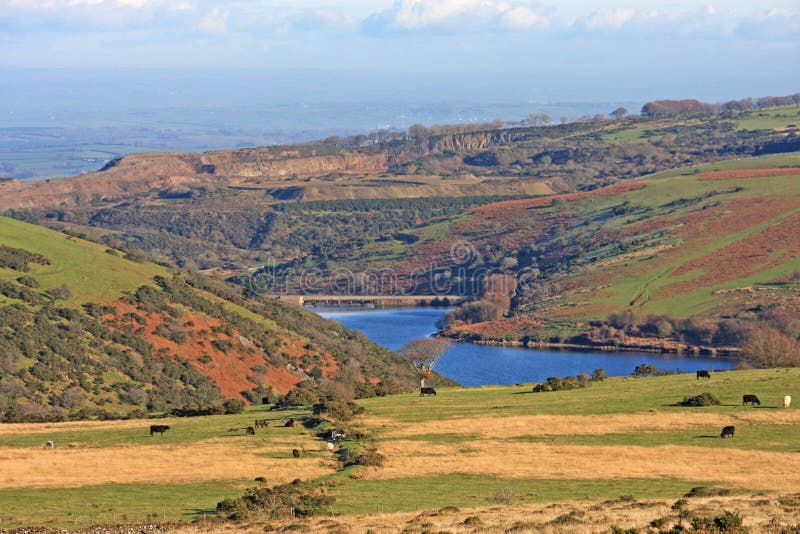 Meldon reservoir,Dartmoor stock photo. Image of rocks - 26511148