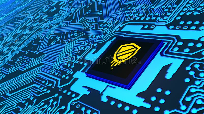 Insecure Network Concept Illustration Stock Illustration - Illustration ...