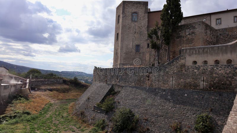 Melfi â€“ Fossato Del Castello Stock Image - Image of entrance, angevin ...