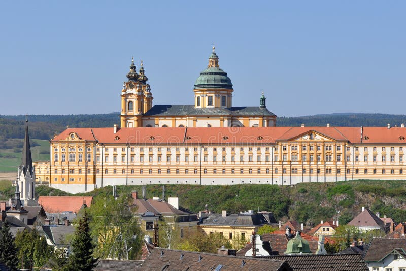 Melk monastery stock image. Image of worl, architectural - 9513505