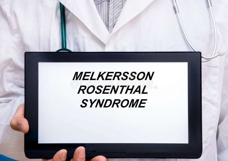 Melkersson Rosenthal Syndrome Doctor With Rare Or Orphan Disease Text
