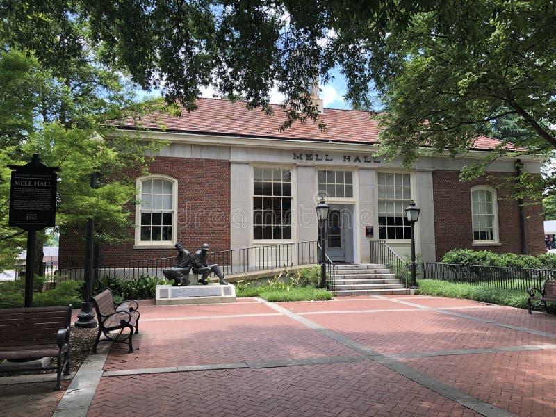 Mell Hall on the Campus of Clemson University Editorial Image - Image ...