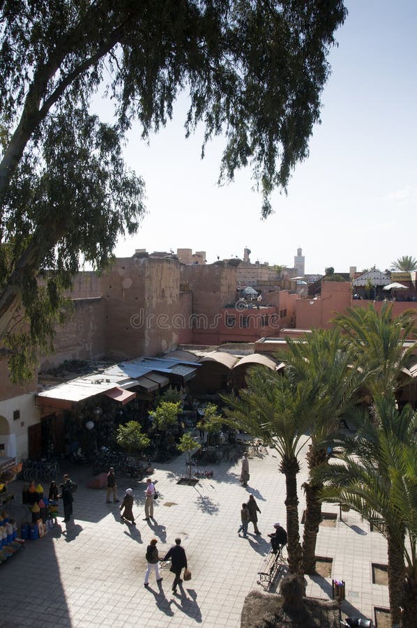 Mellah square Marrakech editorial photo. Image of morocco - 30436706