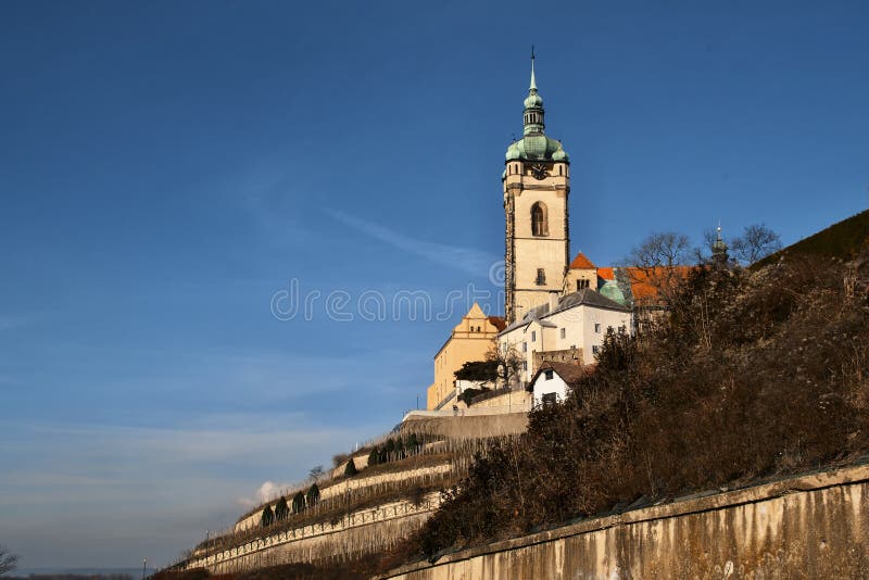 Melnik Castle. stock image. Image of historical, historic - 206249501