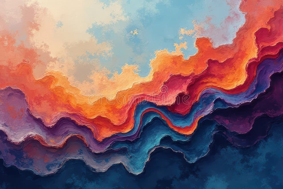 Melodic Beats Echoing Harmony Stock Illustration - Illustration of ...