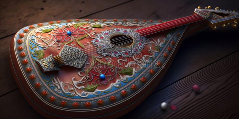 Melodic Charm of the Balalaika: Traditional Russian Stringed Instrument ...