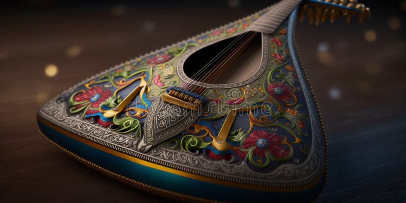 Melodic Charm of the Balalaika: Traditional Russian Stringed Instrument ...