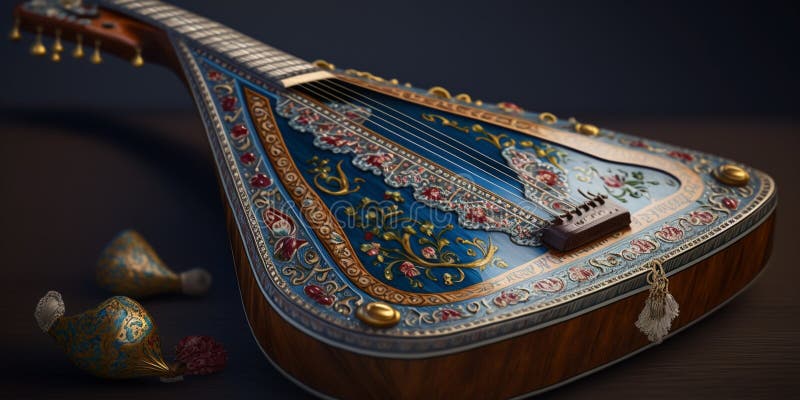 Melodic Charm of the Balalaika: Traditional Russian Stringed Instrument ...