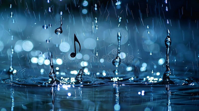 Melodic Raindrops Aqua Notes: Raindrop Symphony, the Music of Rain ...