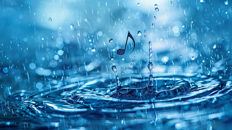 Melodic Raindrops Aqua Notes: Raindrop Symphony, the Music of Rain ...
