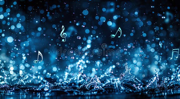 Falling Music Notes Stock Illustrations – 482 Falling Music Notes Stock ...