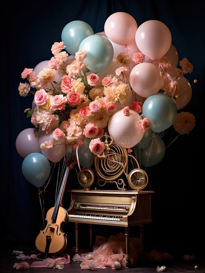 Piano Balloons Stock Illustrations – 155 Piano Balloons Stock ...