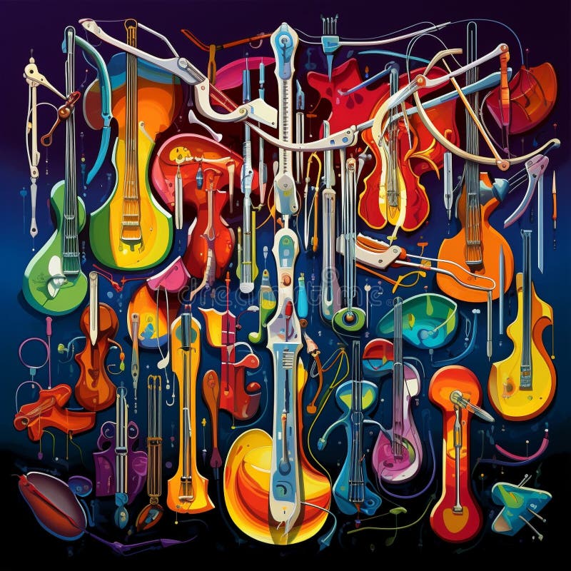 The Melodious Method: Musical Symphony of Surgical Instruments Stock ...