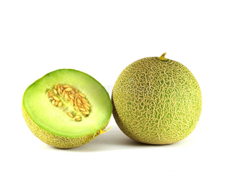 Meloen stock afbeelding. Image of zaad, voedsel, cirkel - 4949977