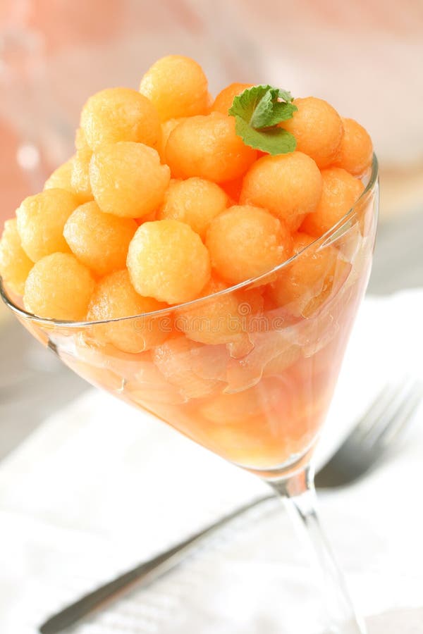 Melon Balls stock image. Image of cold, balls, ripe, aromatic - 15050837