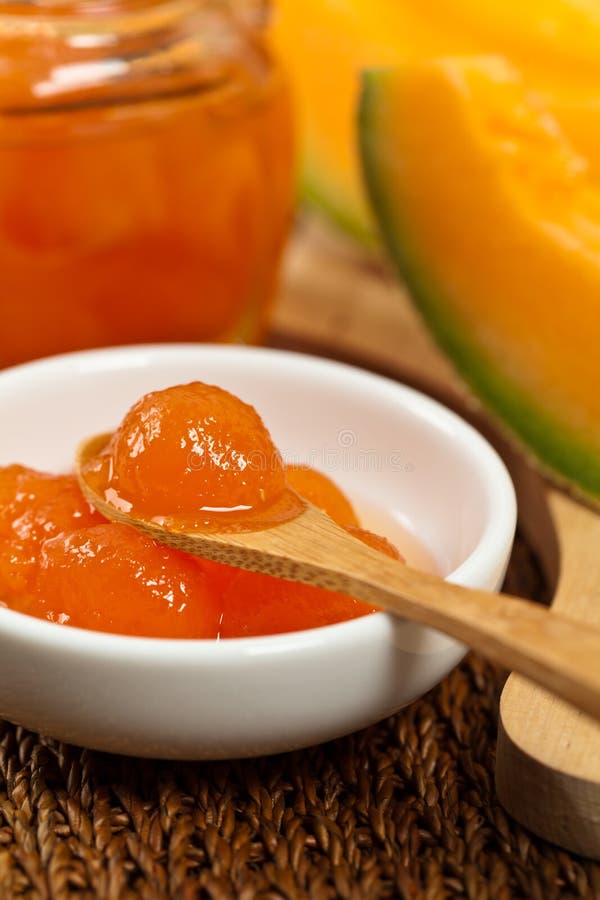Melon Compote or Jam stock photo. Image of preserves - 64673928