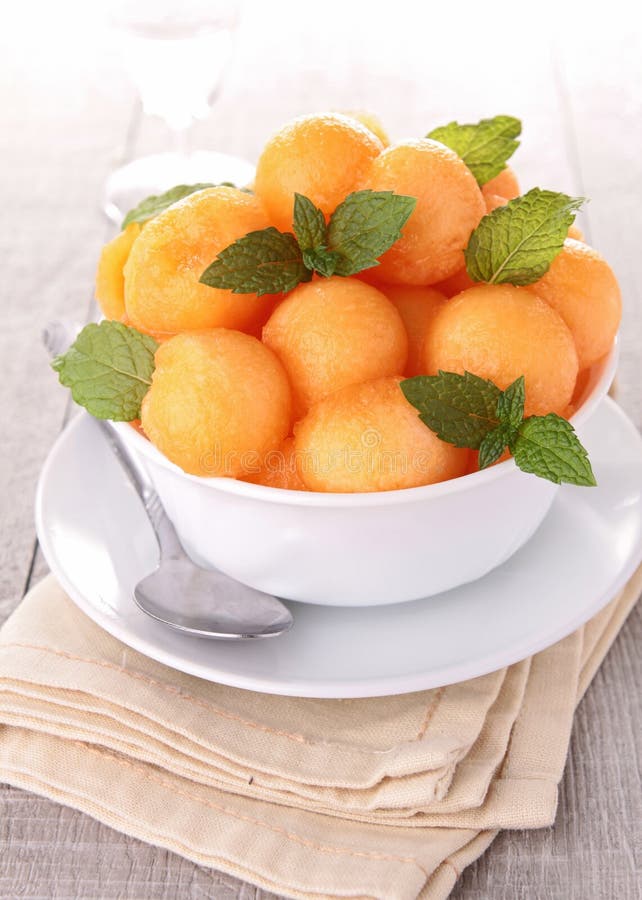 Melon dessert stock photo. Image of dieting, lunch, food - 26376296