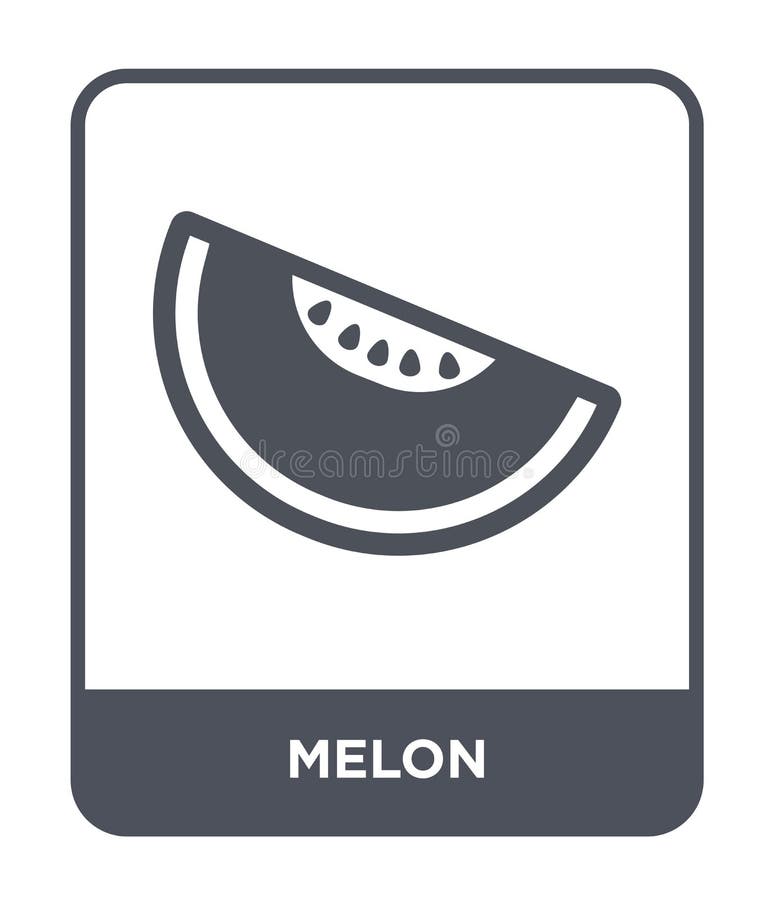 Melon Icon Or Logo Isolated Sign Symbol Vector Illustration Stock ...