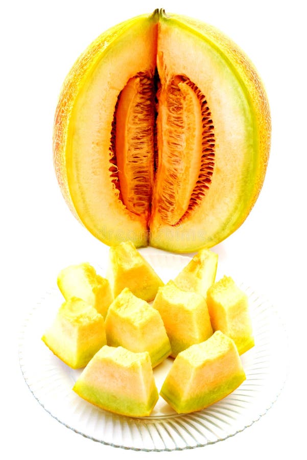 Melon isolated stock photo. Image of healthy, cantaloup - 43306220