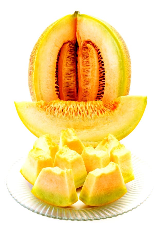 Melon isolated stock image. Image of nature, isolated - 43306231