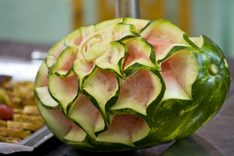 Melon with rose texture stock photo. Image of fruit, fresh - 12236814