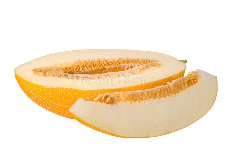 Melon slice stock image. Image of square, single, white - 33716363
