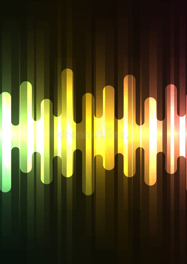 Melt Wave Speed Overlap Abstract Background Stock Vector - Illustration ...