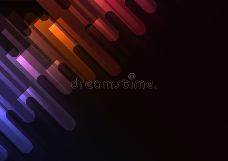Melt Wave Speed Overlap Abstract Background Stock Vector - Illustration ...