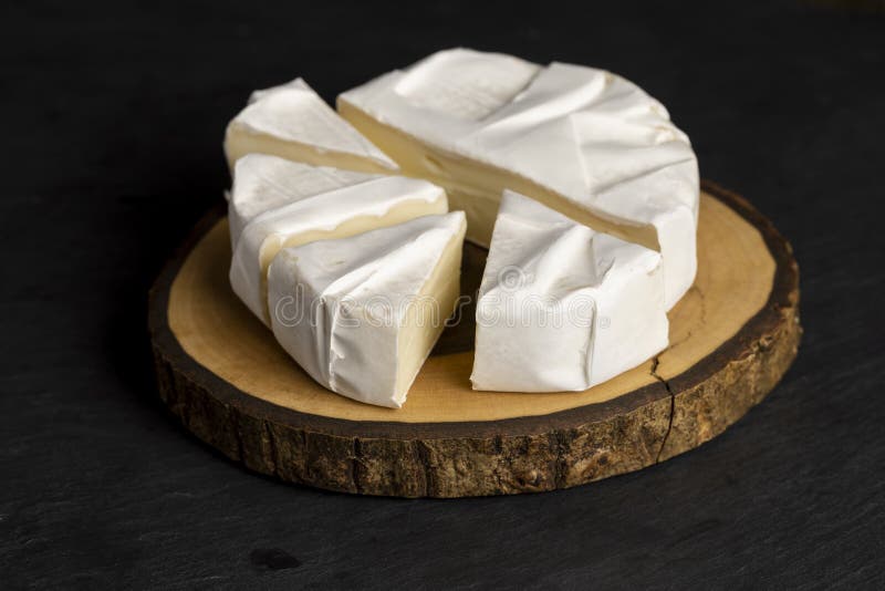 Melted Cheese with White Mold on the Table Stock Photo - Image of ...